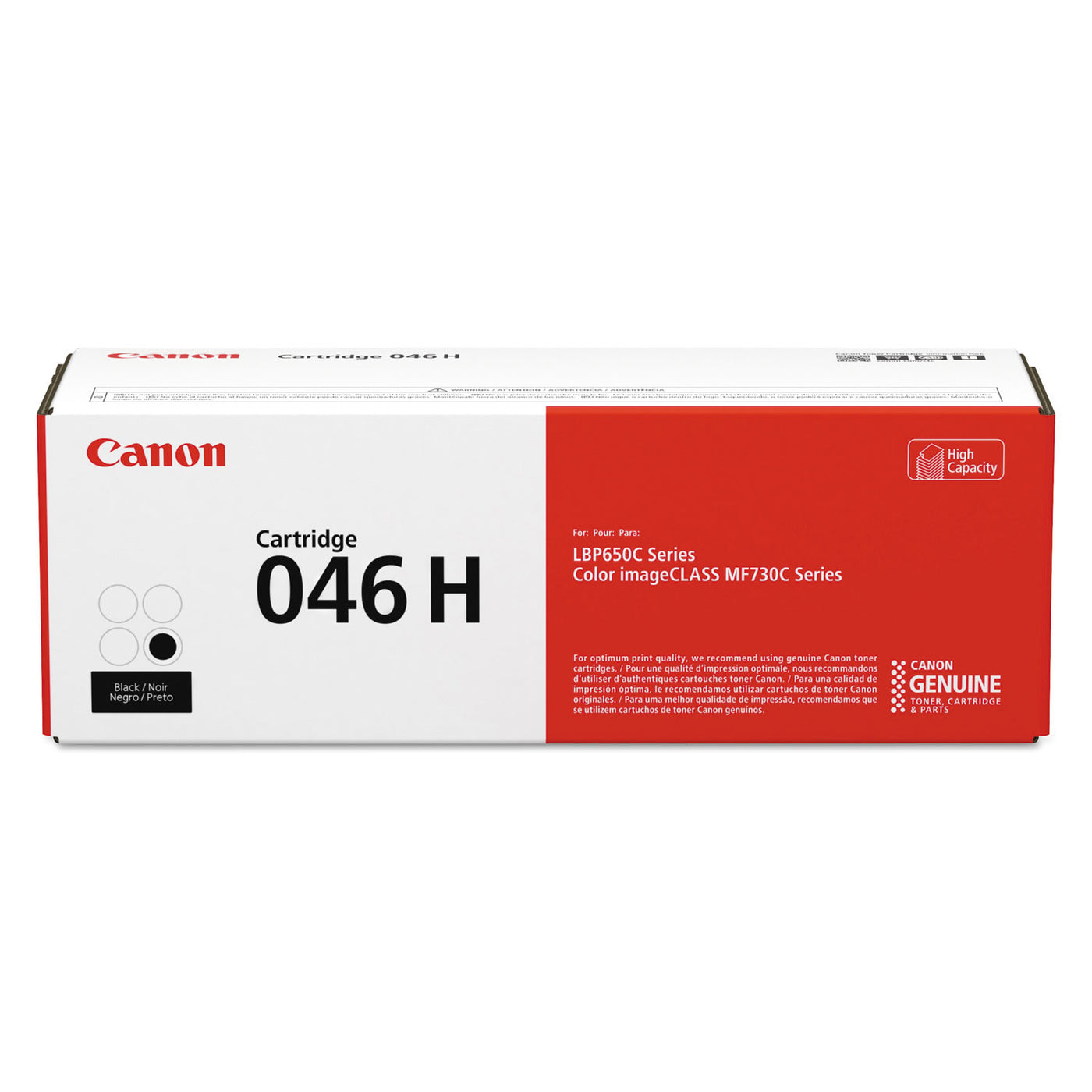 1254C001 (046) High-Yield Toner, 6300 Page-Yield, Black — One Source Supply