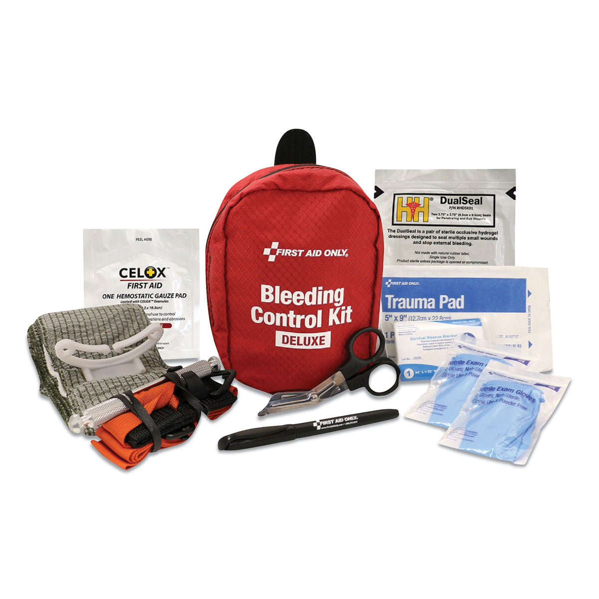 Deluxe Pro Bleeding Control Kit, 5 x 7 x 4 — One Source Supply