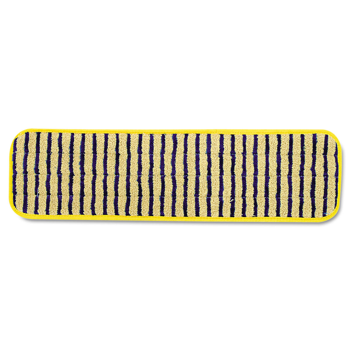 Microfiber Scrubber Pad, Vertical Polyprolene Stripes, 18", Yellow, 6 ...